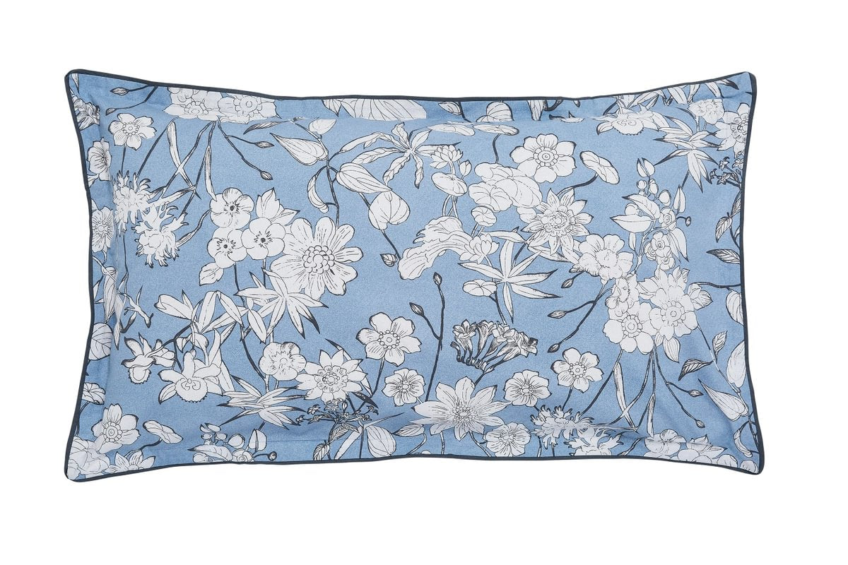 Bedeck of Bedeck Liyana Chambray Blue Duvet Set – Charmed Interiors